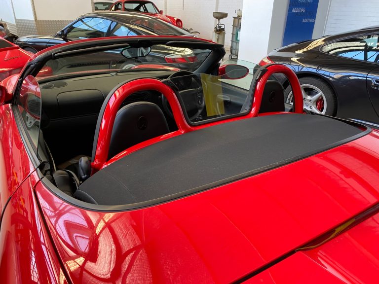 Boxster Roll Bar – Painted to match Car | NINEAUTO Porsche Service
